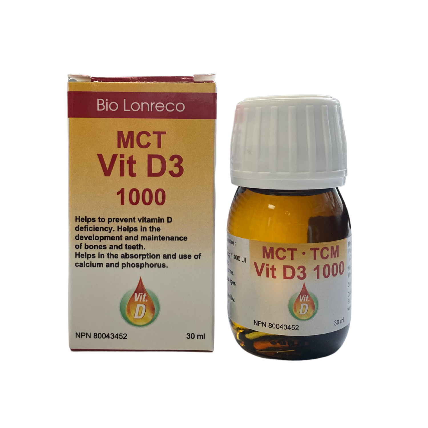 TCM Vit D3 1000 | L-VITD – Bio Lonreco